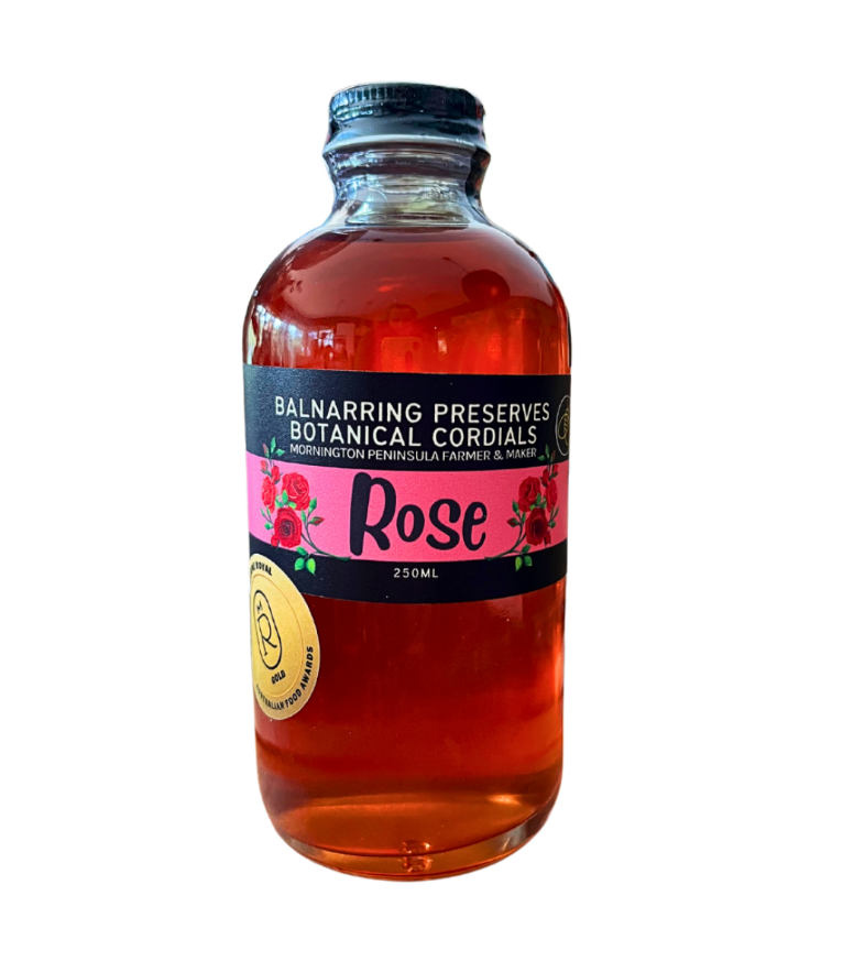 Rose Petal & Rose Hip Botanical Cordial | The Green Bowl